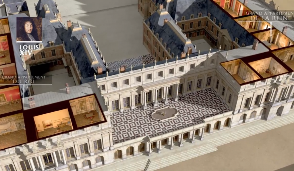 Versailles Interactive 3D Animation - Chaos To Perfection - waack.org